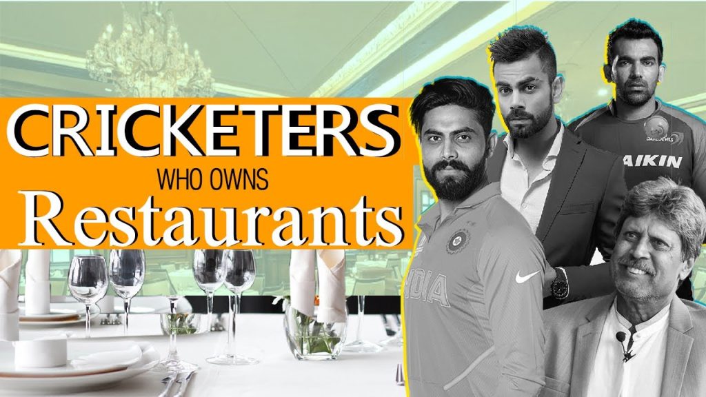 Cricketers and their Scrumptious Restaurants - Kidz Herald