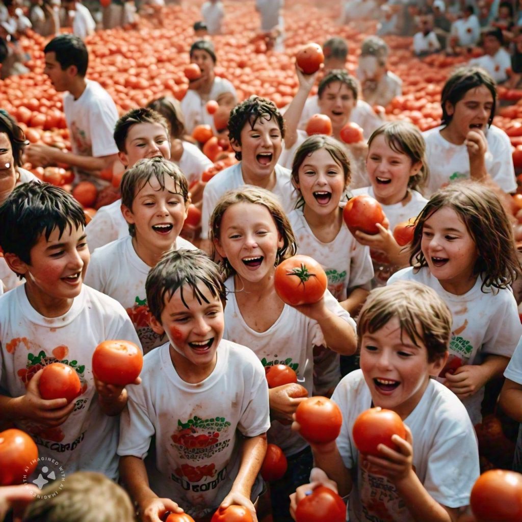 La Tomatina: The World's Biggest Food Fight! - Kidz Herald